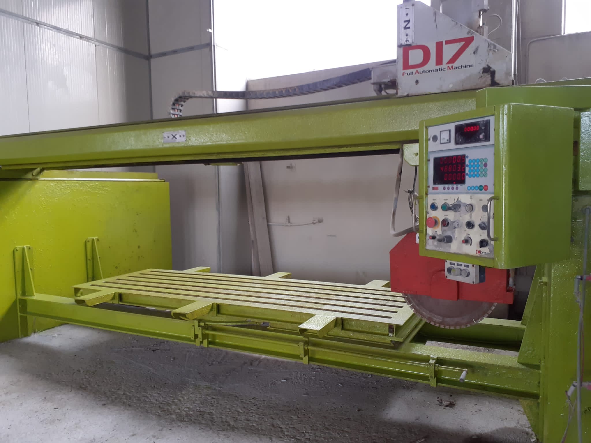 COBALM D17 Cod. 04-21 brideg saw monolithic