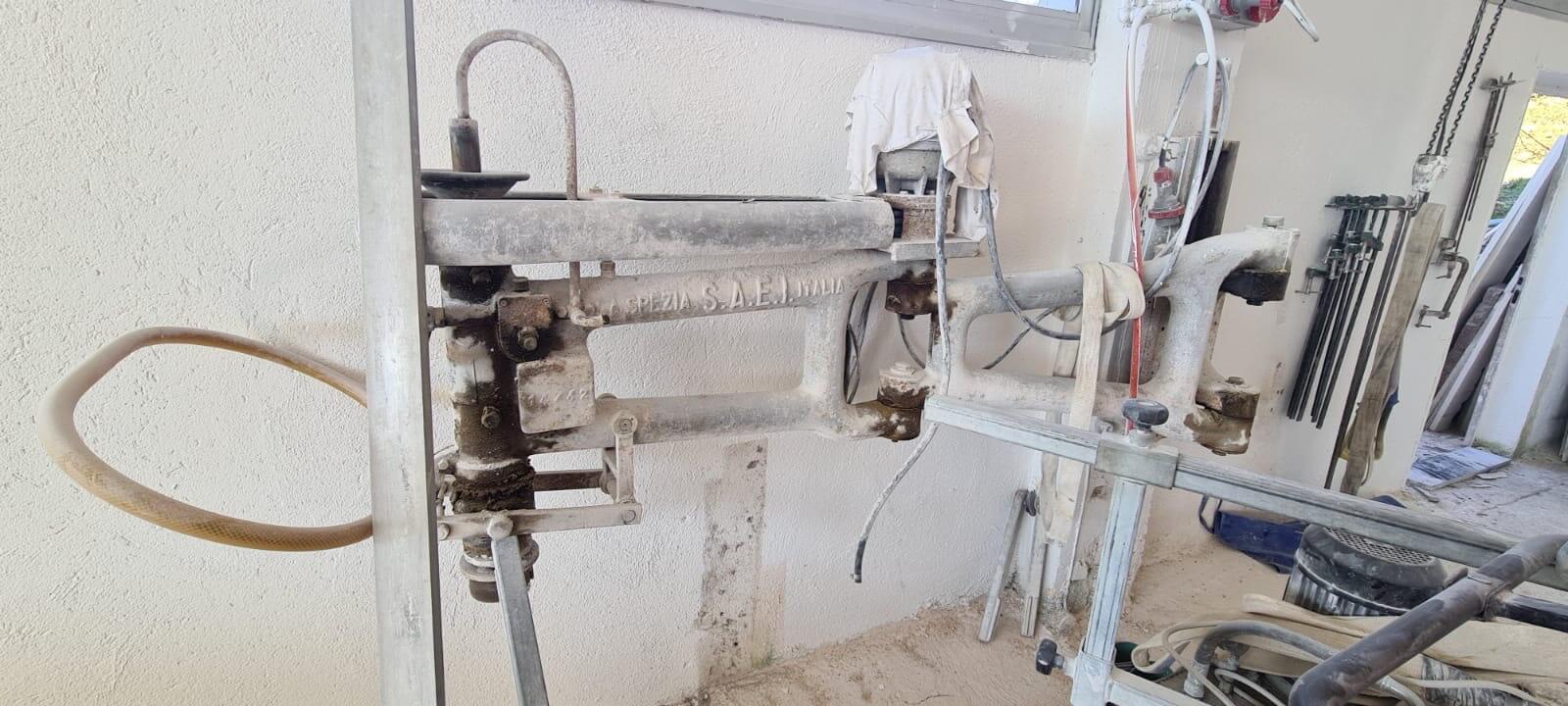 SAIE Cod. 49-22 lucidatrice manuale manettone economico usato in...